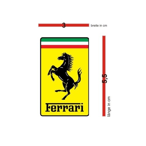 Ferrari Yellow Logo