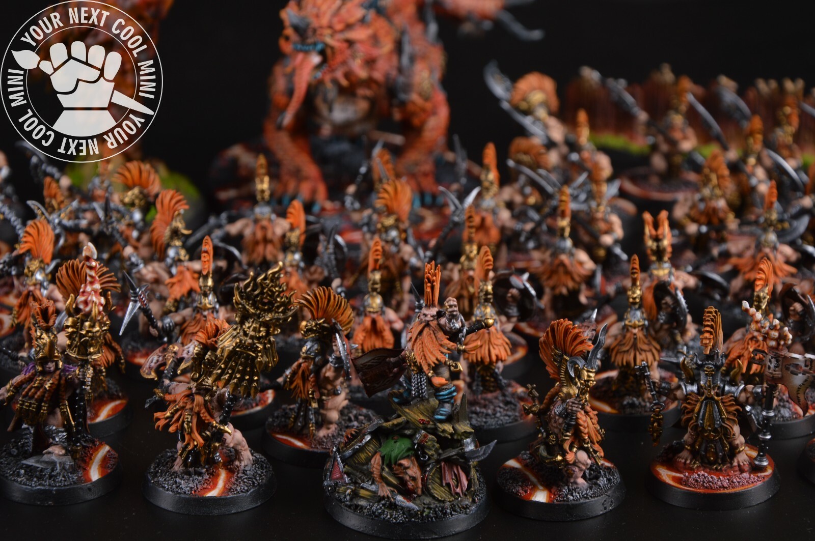 CUSTOM ORDERS, Warhammer AoS, Fyreslayers Army pro painted | eBay