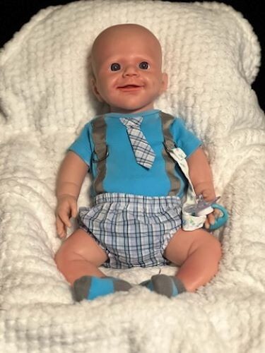 PLEASE, I NEED YOU TO LOVE ME- 5+ lb. "Benji" full platinum silicone ...