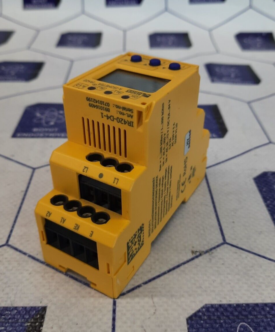 BENDER IR420-D4-1 A-ISOMETER INSULATION MONITORING DEVICE | eBay