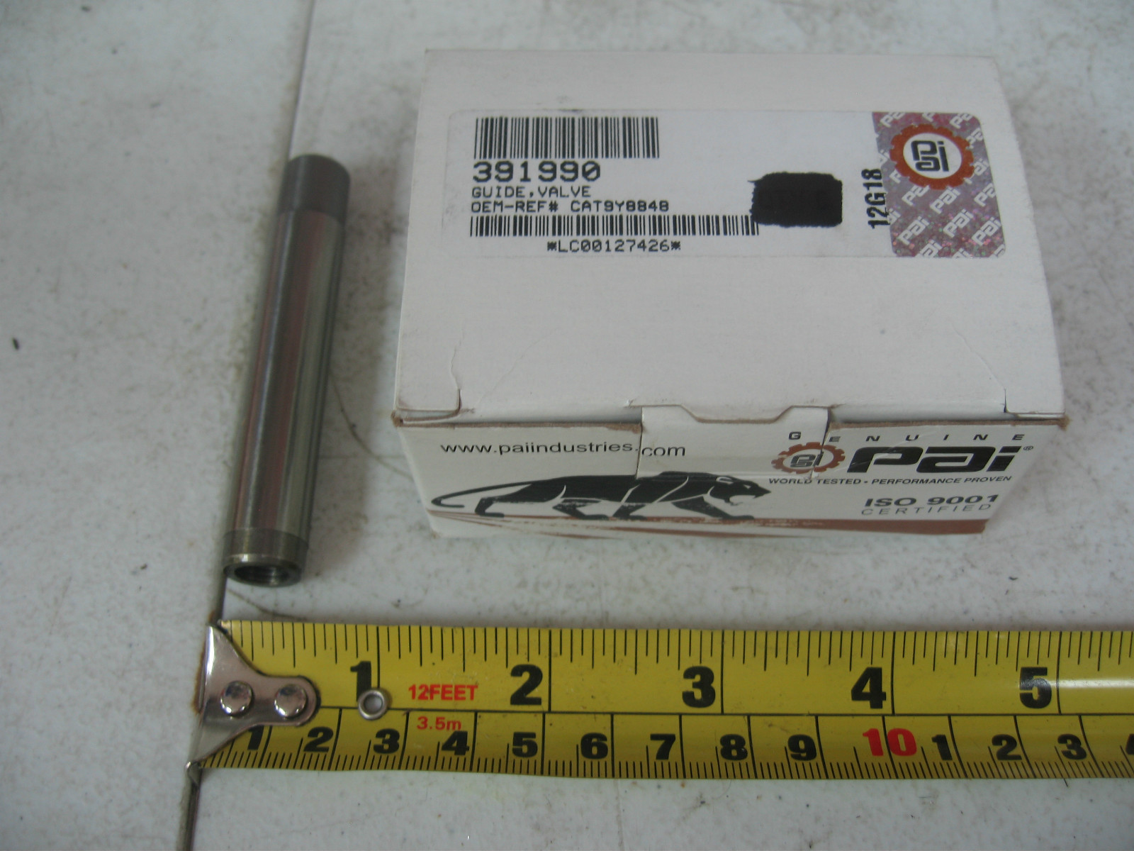 Valve Guide for Caterpillar 3116 3126 Qtr. 1. PAI # 391990 Ref ...