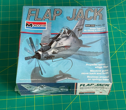 Vintage 1973 Monogram Flap Jack Model Kit No.7503 Working for sale ...