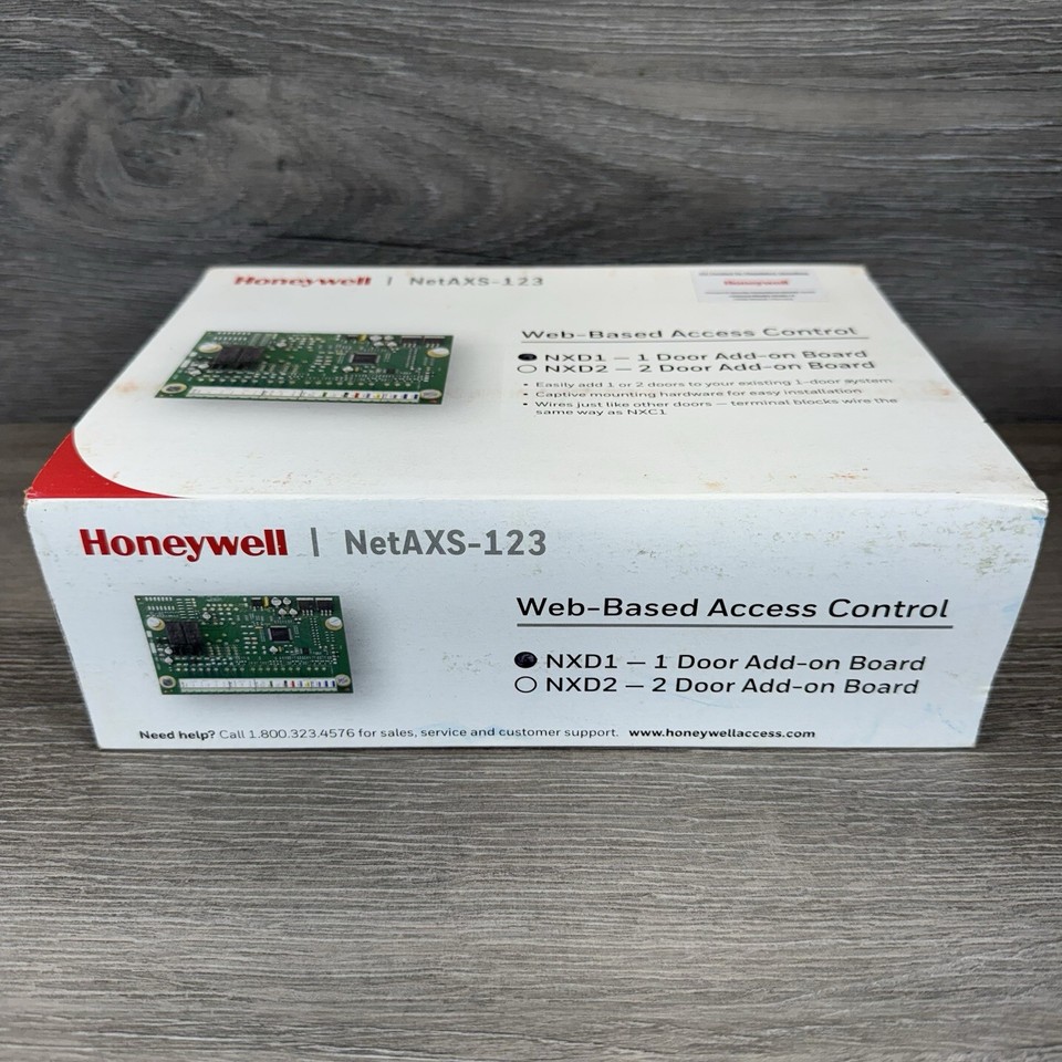 Honeywell NetAXS-123 Access Control NXD1 1 Door Unit | eBay