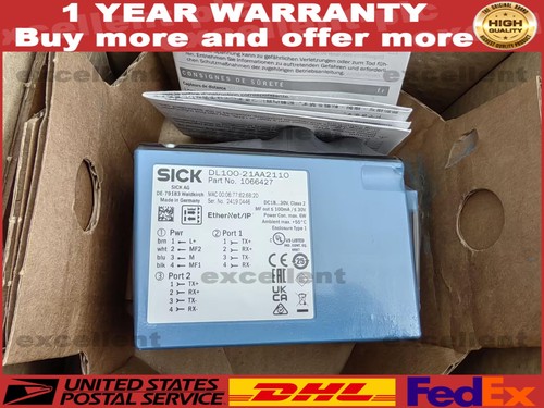NEW SICK DL100-21AA2110 1066427 Laser Distance Measuring Sensor | eBay