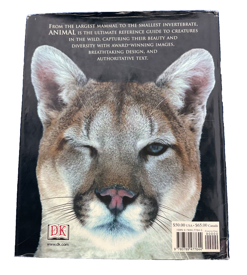 2001 DK ANIMAL THE DEFINITIVE VISUAL GUIDE TO THE WORLD'S WILDLIFE ...