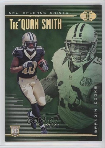 2018 Panini Illusions Trophy Collection Green /99 Brandin Cooks #40 ...