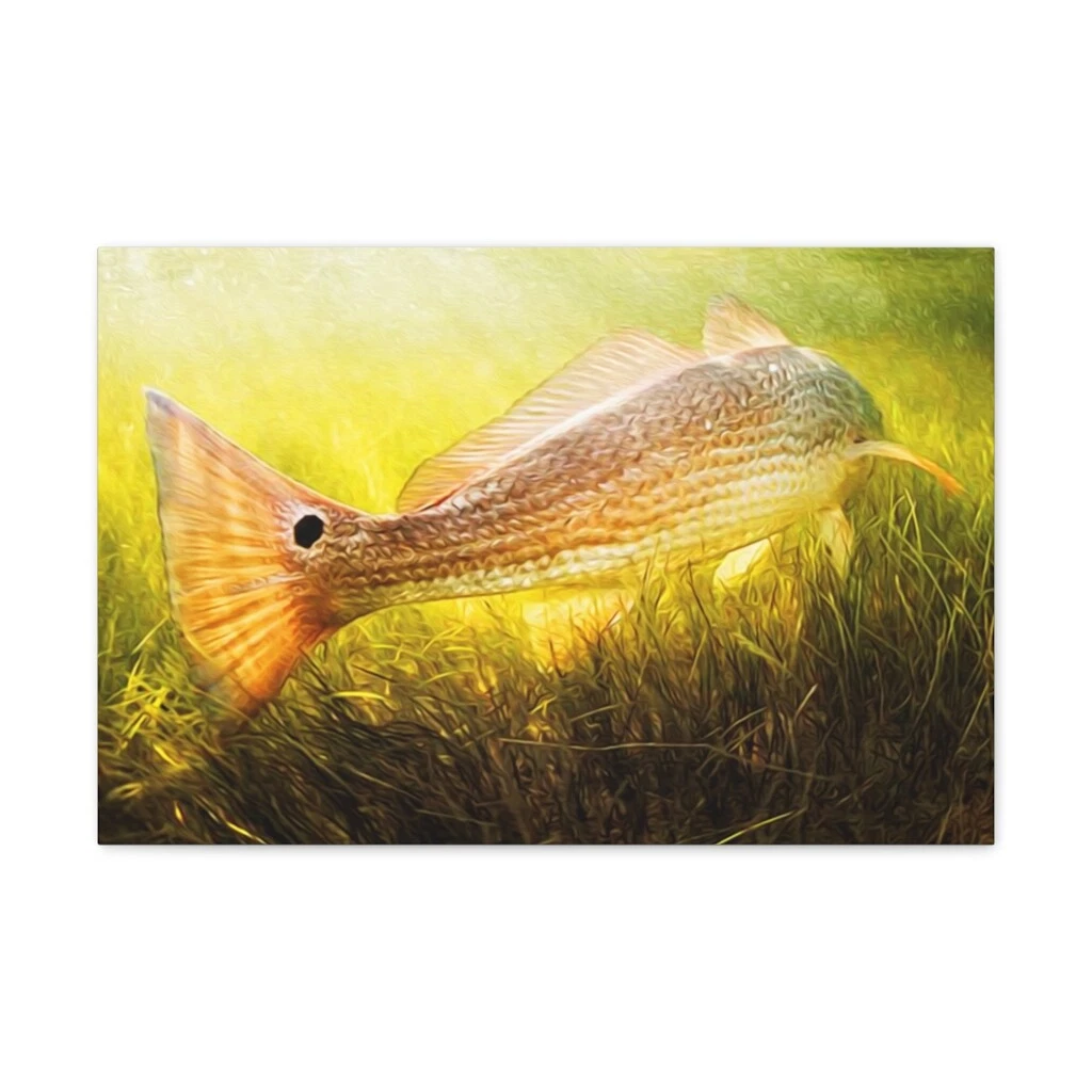 Redfish Painting