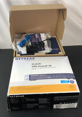 Netgear ProSafe FVS338 VPN Firewall 8 port switch with PSU **USED** | eBay