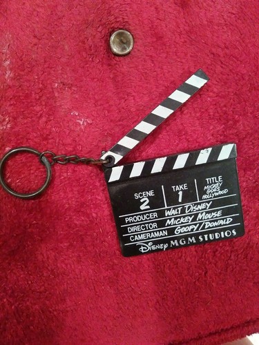 1987 Disney MGM Studios Movie TV Clapper Keychain | eBay