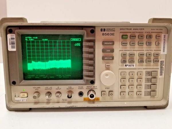 HP Agilent 8563E RF Spectrum Analyzer 9khz - 26.5ghz for sale online | eBay