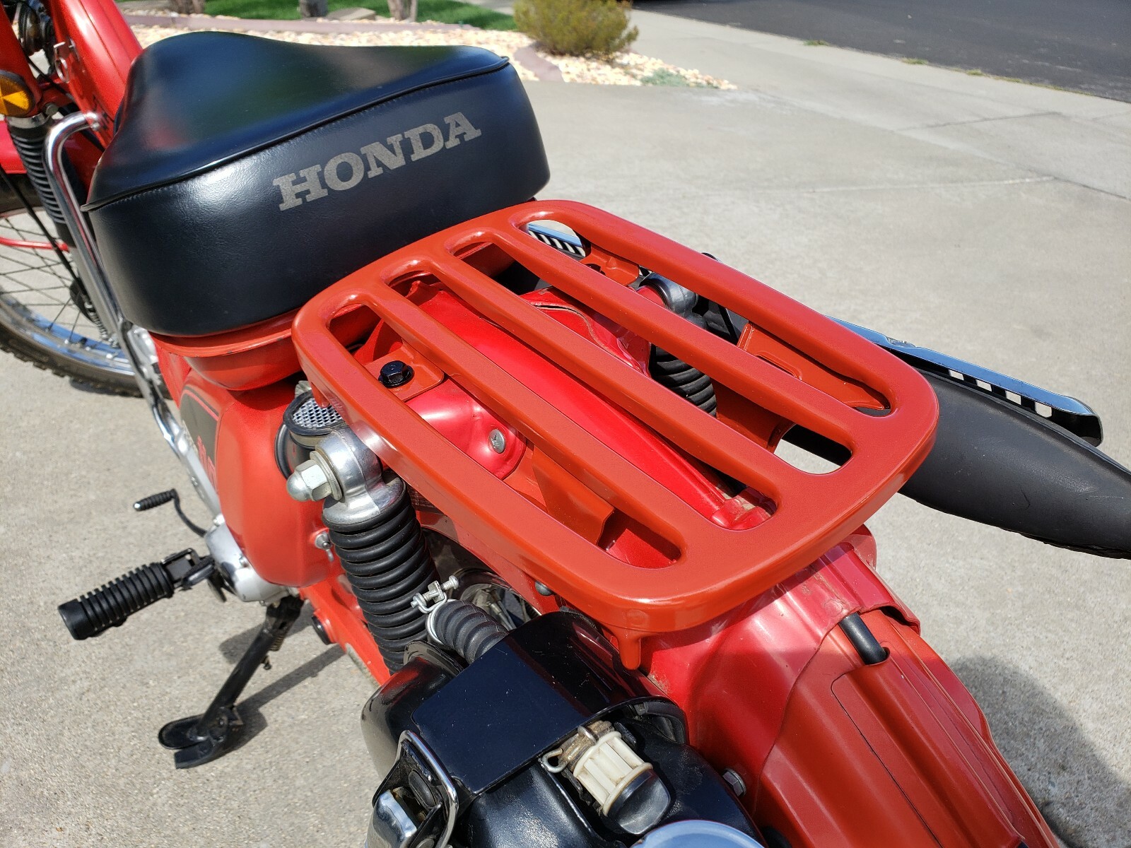 Honda Ct90 Ct110 Ct200 Luggage Baggage Rack | eBay