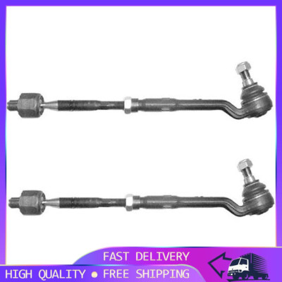 2pcs Front Steering Tie Rod End Assembly Suspensia fits BMW X5 2000 ...