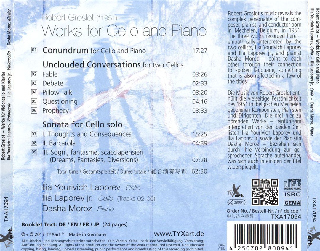 ILIA YOURIVICH LAPOREV / ILIA LAPOREV JR. / DASHA MOROZ ROBERT GROSLOT ...