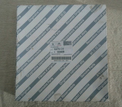 Genuine Citroën / Peugeot Pollen Cabin Filter 6479.C9 | eBay Australia