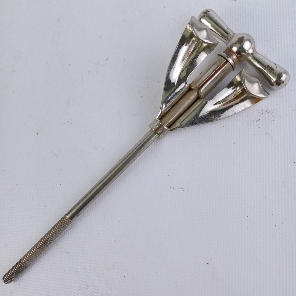 Ludwig 1x Bass Drum Long Bow-Tie Tension T-Rod+Claw 6" Nickel 50s Club ...