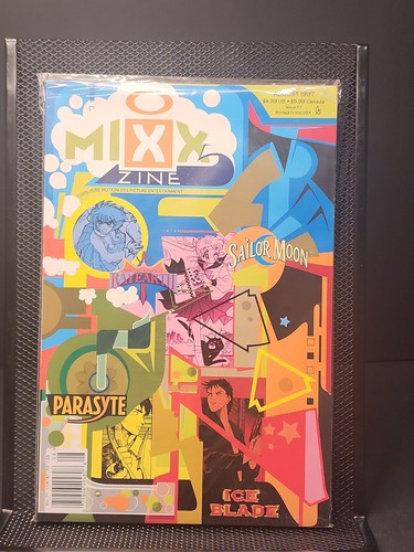 Mixx Zine Issue 1-1 : Aug 1997 : Sailor Moon, Parasyte, Ice Blade ...