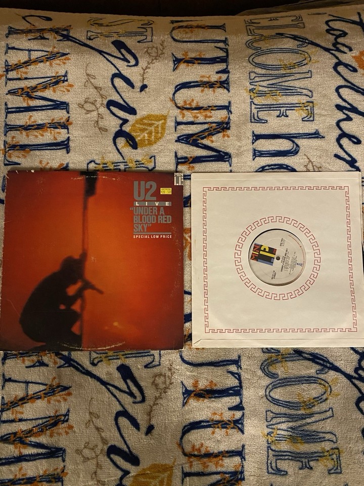 U2 “Under A Blood Red Sky” Live Original LP | eBay UK