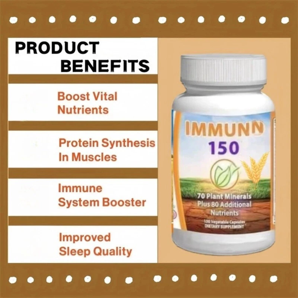IMMUNO 150 THE ULTIMATE MULTI VITAMIN, IMMUNE BOOSTER. 150 CAPS - FREE SHIPPING | eBay