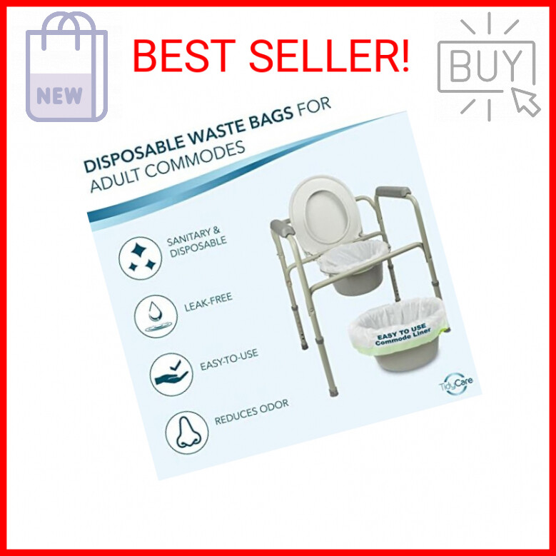 Bedside Commode Liners for Portable Toilet Chair Bucket and Bedpan ...