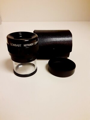 Lombart Instrument 7x-DS Optical Loop with Measuring Reticle in case ...