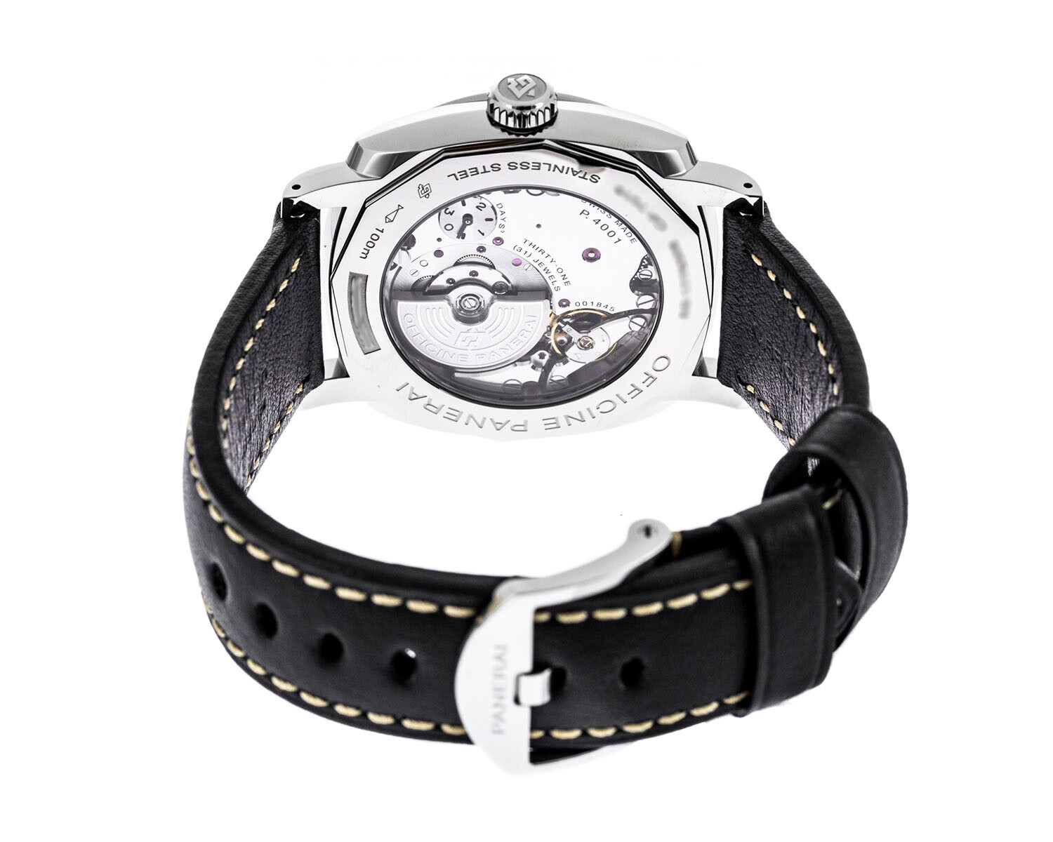 PANERAI Radiomir 1940 3 Days GMT Acciaio Automatic Men Watch PAM00627 ...