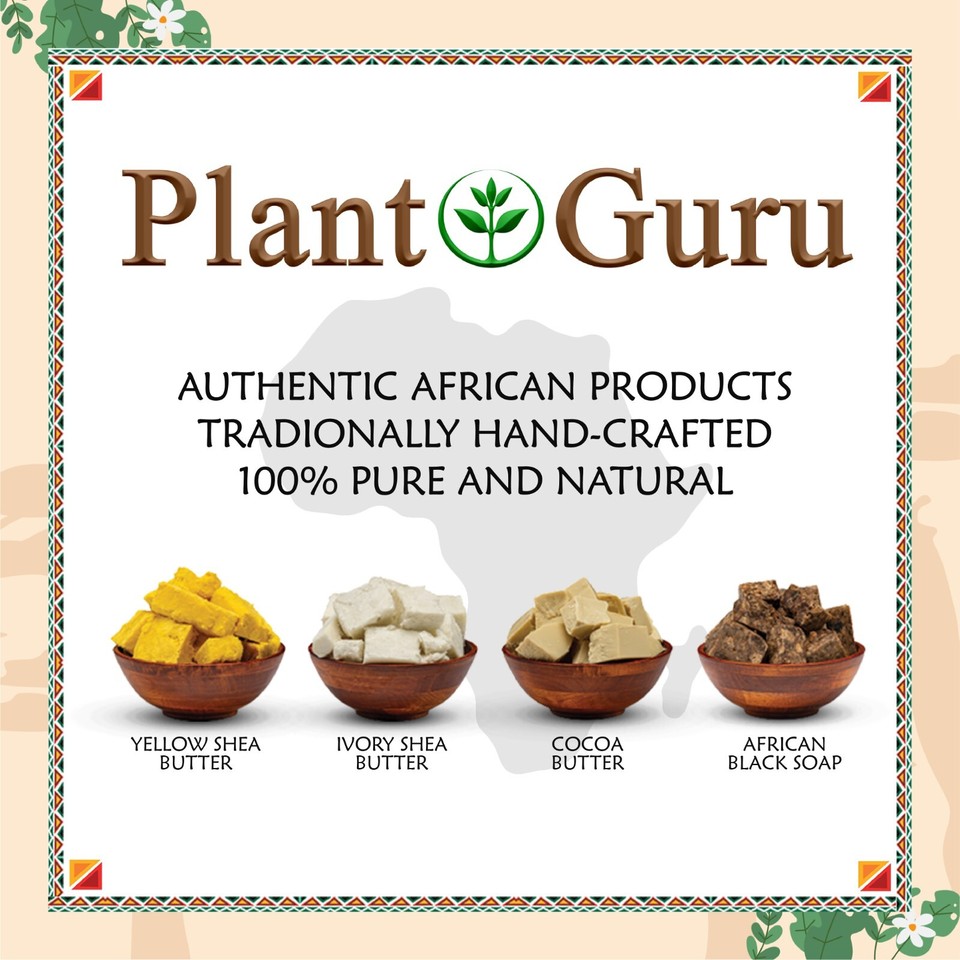 Raw African Shea Butter 32 oz. / 2 lbs. 100% Pure Organic Natural ...