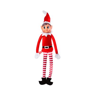 Christmas Elf Behaving Badly Plush Toy | Elfette Novelty Long Bendy ...