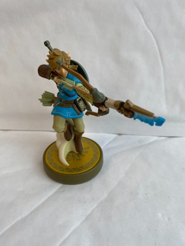 NINTENDO ZELDA BOTW COLLECTION AMIIBO SERIES LINK WITH BOW MODEL FIGURE ...