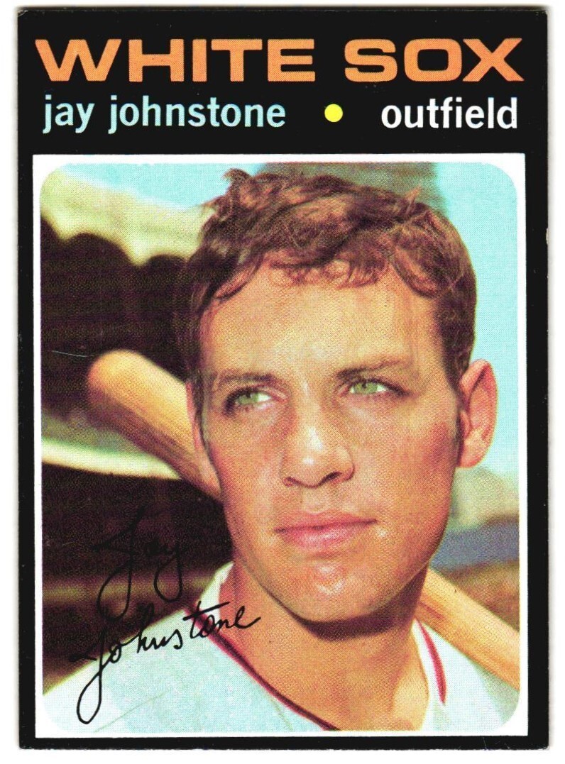 1971 Topps Baseball #292 Jay Johnstone Chicago White Sox - EX/MT | eBay