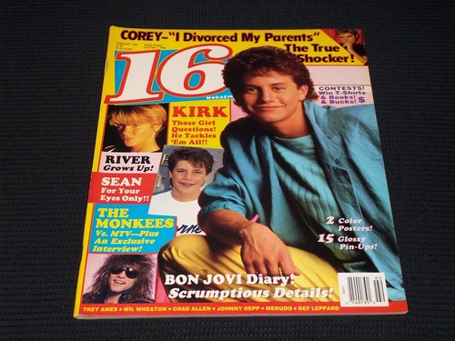 1988 FEBRUARY 16 MAGAZINE - RIVER PHOENIX FRONT COVER - E 15315 | eBay