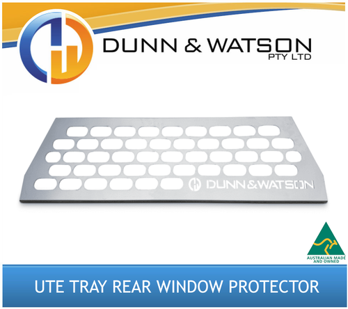 Universal Ute Tray Rear Window Protector (4x4, 4wd, Aluminium ...