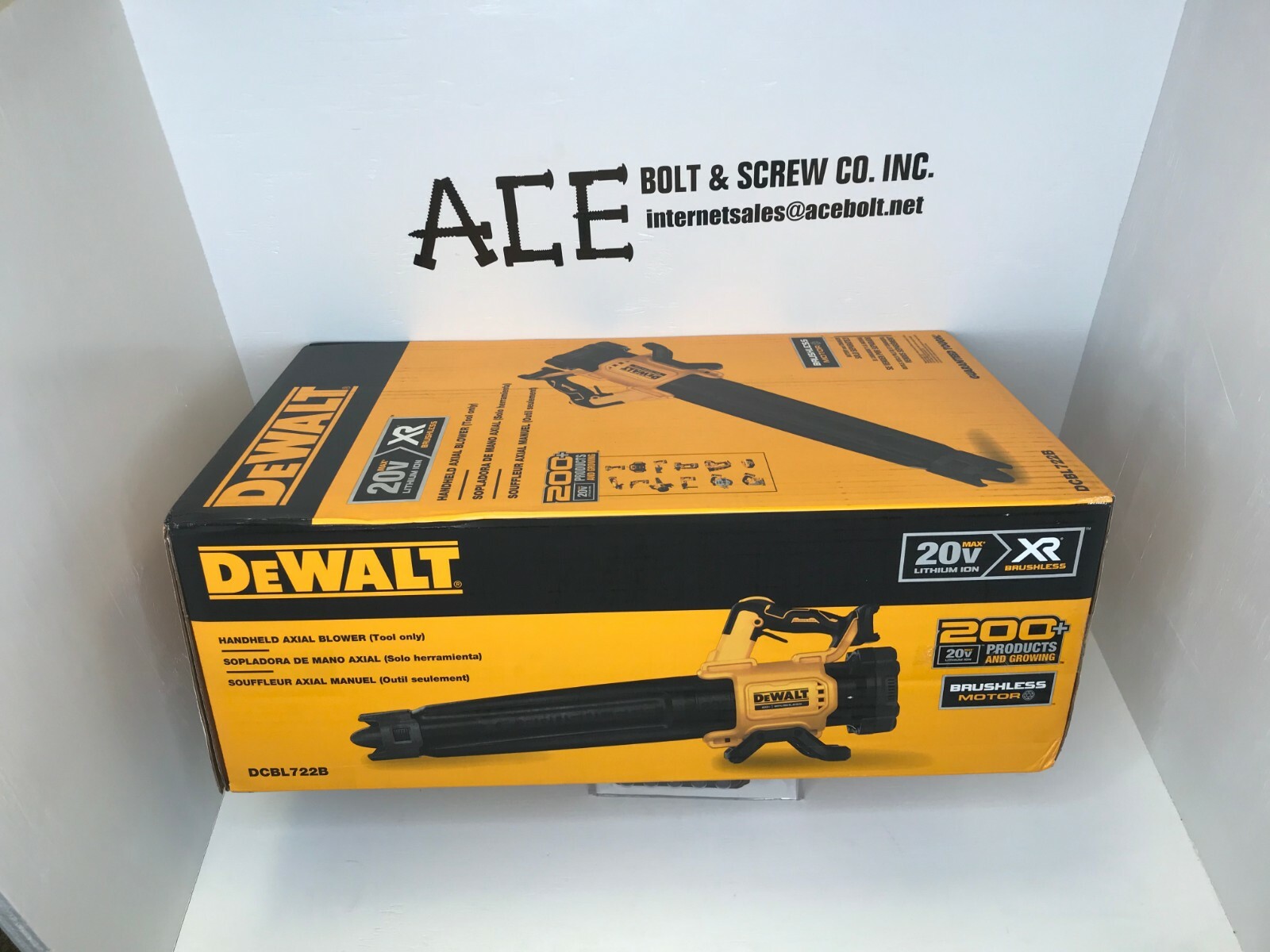 DeWalt DCBL722B 20V MAX Cordless Axial Leaf Blower (Tool-Only)