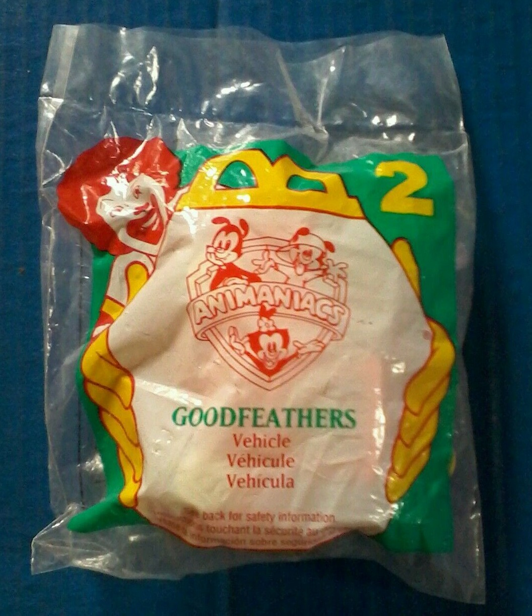 1995 Animaniacs GOODFEATHERS Cartoon Bird Toy Vintage 90s TV Show ...