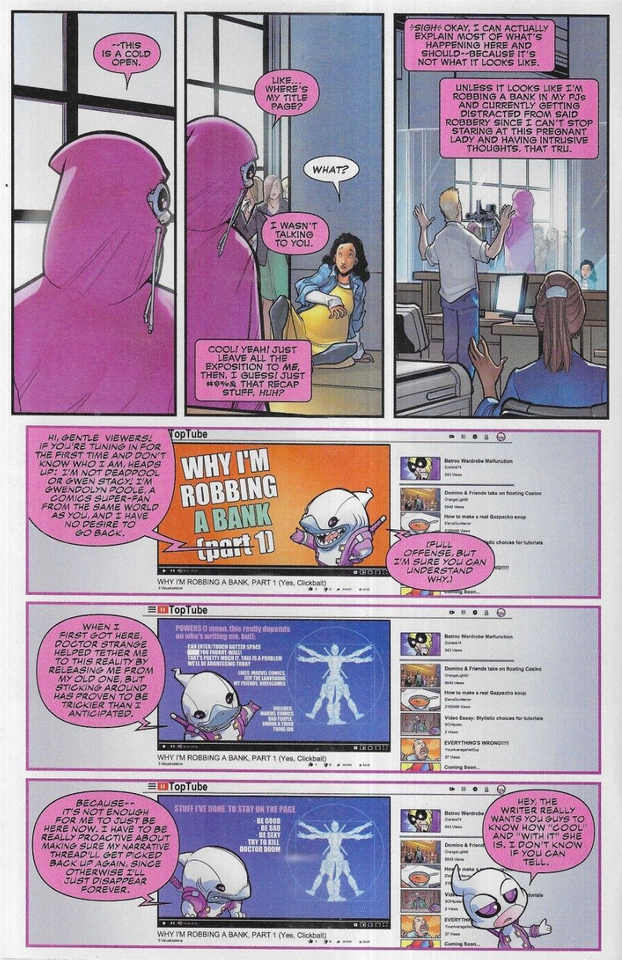 Gwenpool Strikes Back Comic 1 Coiver A Terry Dodson First Print 2019 ...