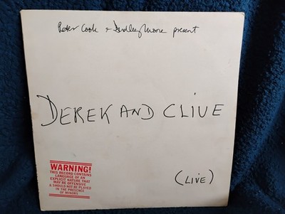 PETER COOK DUDLEY MOORE DEREK AND CLIVE LIVE 12" VINYL LP RECORD | eBay UK