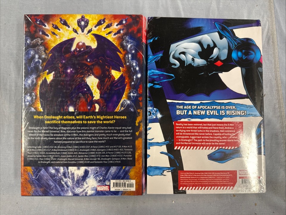 Marvel Comics ONSLAUGHT & X-MEN ROAD TO ONSLAUGHT OMNIBUS DM HC (2025 ...