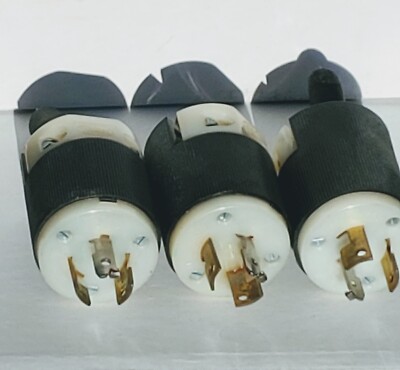 10 x HUBBELL 20 AMP 250 VOLT TWIST-LOCK PLUG HBL Connector Plug | eBay