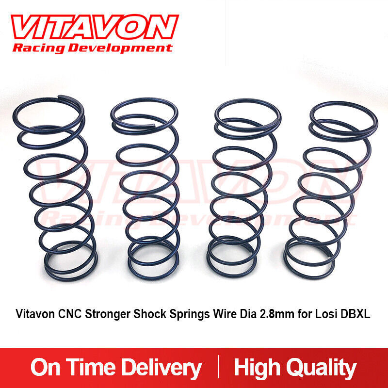 Vitavon Stronger Shock Springs Wire Dia 2.8mm For Losi DBXL E 2.0 Gas ...