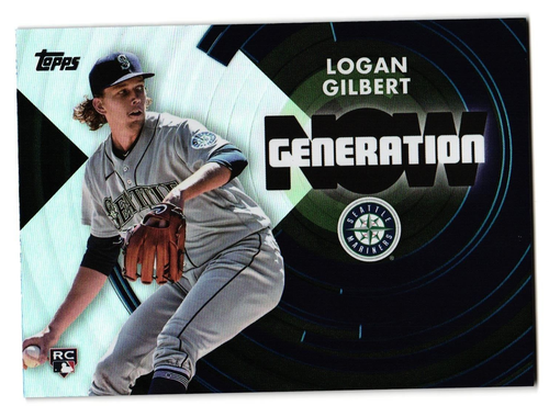 2022 Topps Update Logan Gilbert Generation Now Rookie Card RC #GN-82 ...