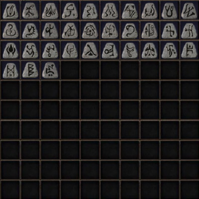 Vex Ohm Lo Sur Ber Jah Cham Rune Diablo 2 Resurrected D2R PC Ladder ...