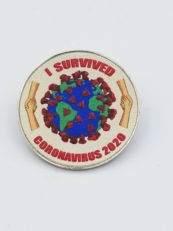SURVIVE CORONA Lapel Pin | eBay