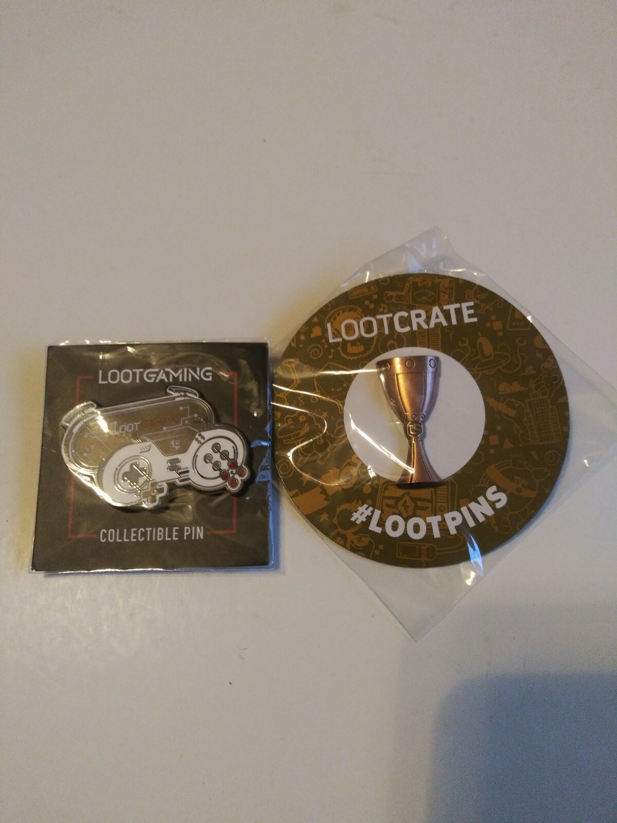 LOOTCRATE COLLECTIBLE GAMING PINS LOT OF 2!!! New Never Opened | eBay