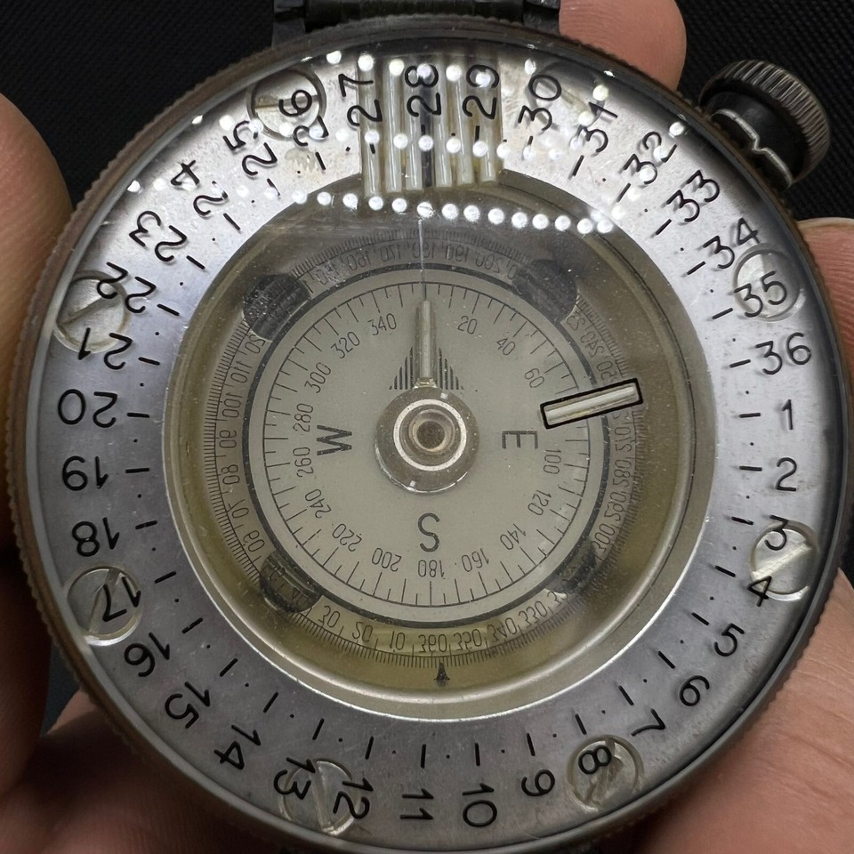 1960 Vintage Rare Original Compass Military Israel Army Tripstravel ...