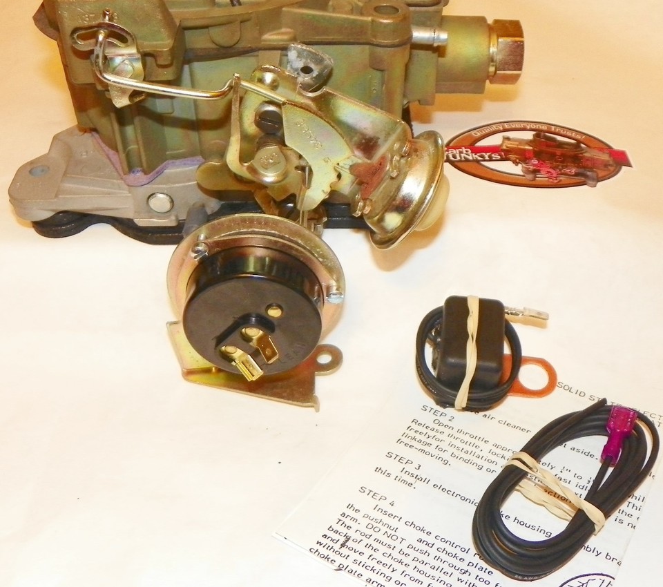 Pontiac Electric Choke Conversion Rochester Quadrajet Carburetor 350 ...
