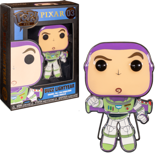 Funko POP! Pins Disney Pixar Buzz Lightyear Toy Story #03 Enamel Pin ...