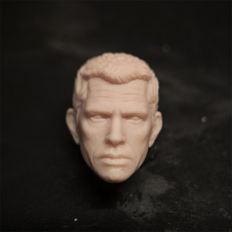Blank 1/12 Scale Spider-Man Boss Sandman Head Sculpt Unpainted Fit 6 ...