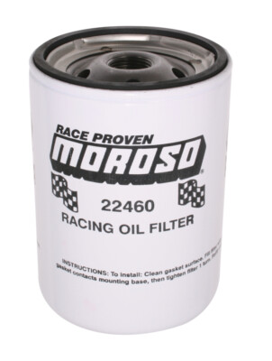 Moroso Chevrolet 13/16in Thread 5-1/4in Tall Oil Filter - Racing | eBay