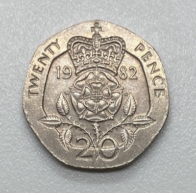 1982 Great Britain 20 Pence Coin - KM# 931 | eBay