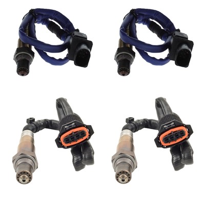 Bosch Upstream & Downstream Oxygen Sensors Kit For Porsche Cayenne 4.8L ...