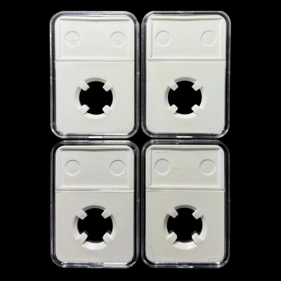 Lot of x4 19mm PCCB Coin Slabs for Custom Coin Display Protection ...